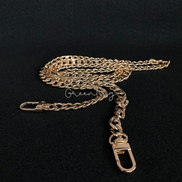 GreenTag | Bags | High Quality Crossbody Gold Chain Strap | Poshmark
